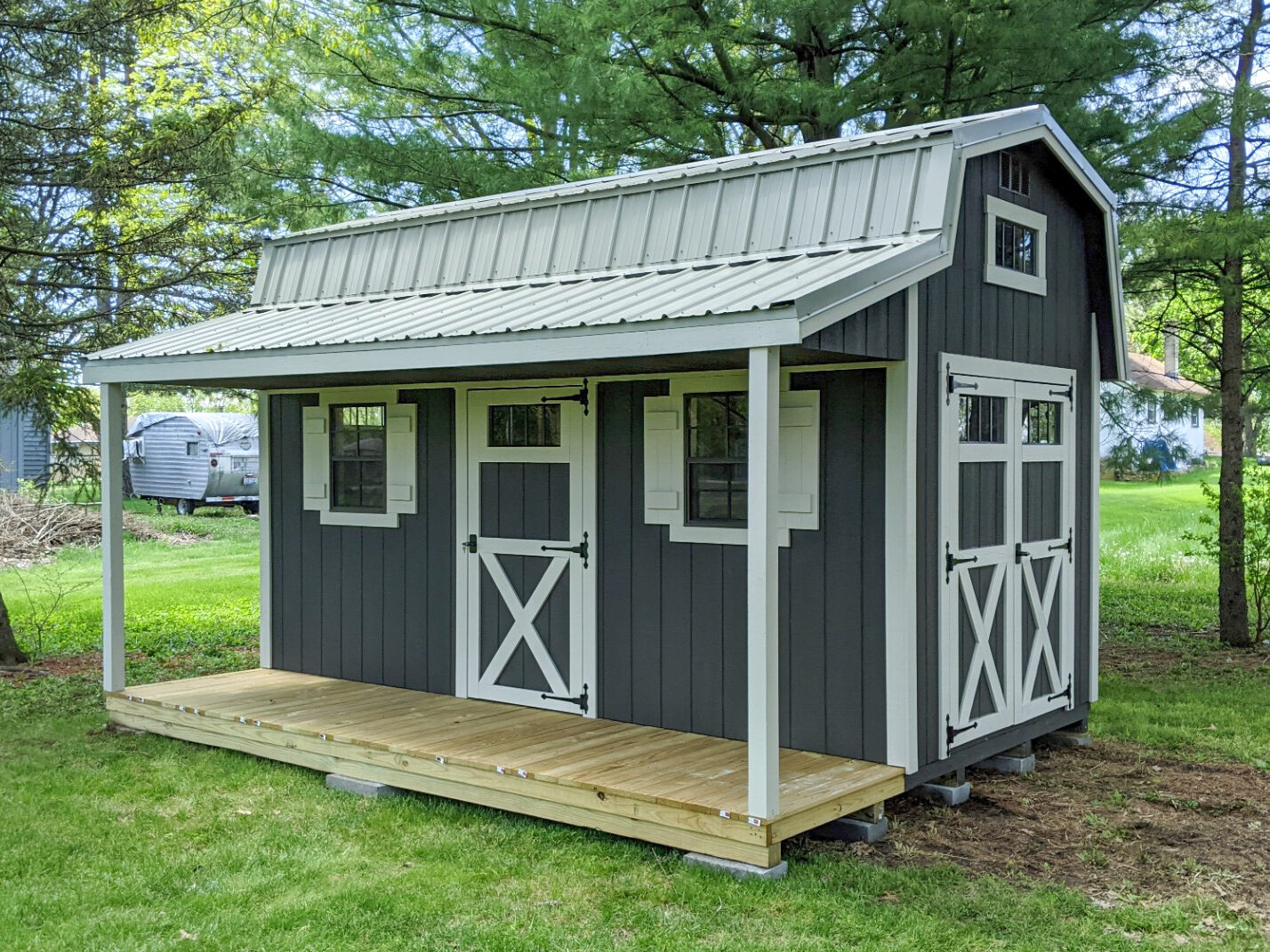 Sheds With Porches [2021 Models] | Beachy Barns